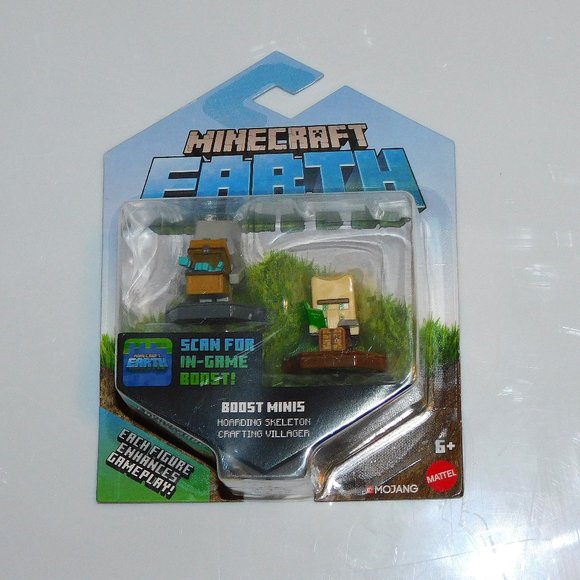 Mojang | Toys | Minecraft Mini Hoarding Skeleton Crafting Villager ...